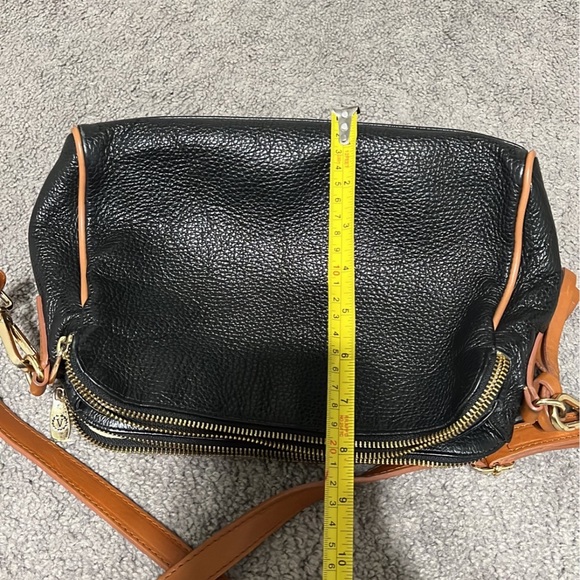 Valentina | Bags | Valentina Leather Triple Entry Crossbody Bag Italy ...